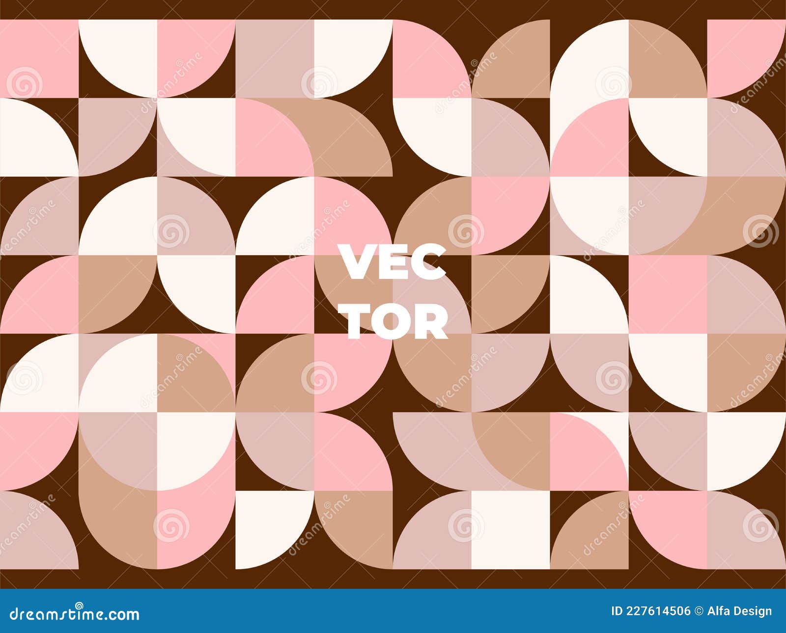 Abstract Background with Half Circle Square Line Dot Wave Geometric ...