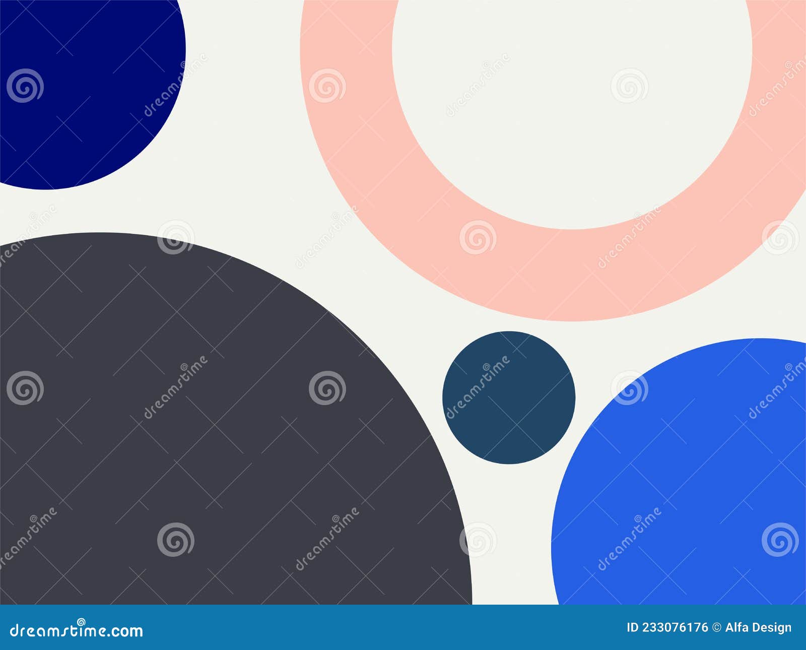 Abstract Background with Half Circle Square Line Dot Wave Geometric ...