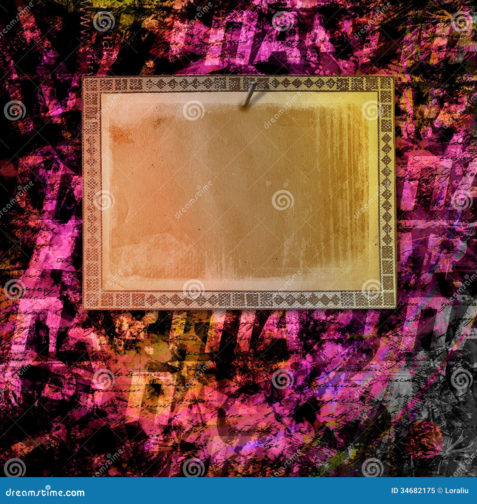 Abstract Background with Handwrite Text Stock Image - Image of abstract ...