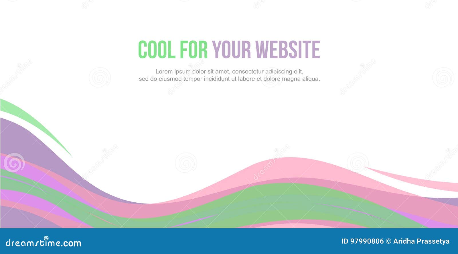 Abstract Background Header Website Design Stock Vector - Illustration ...