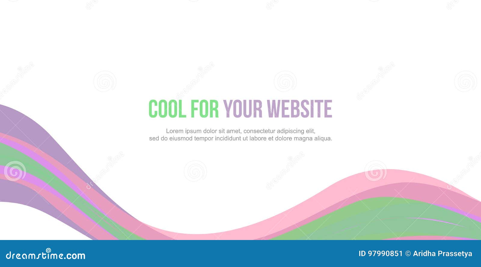 Abstract Background Header Website Design Stock Vector - Illustration ...