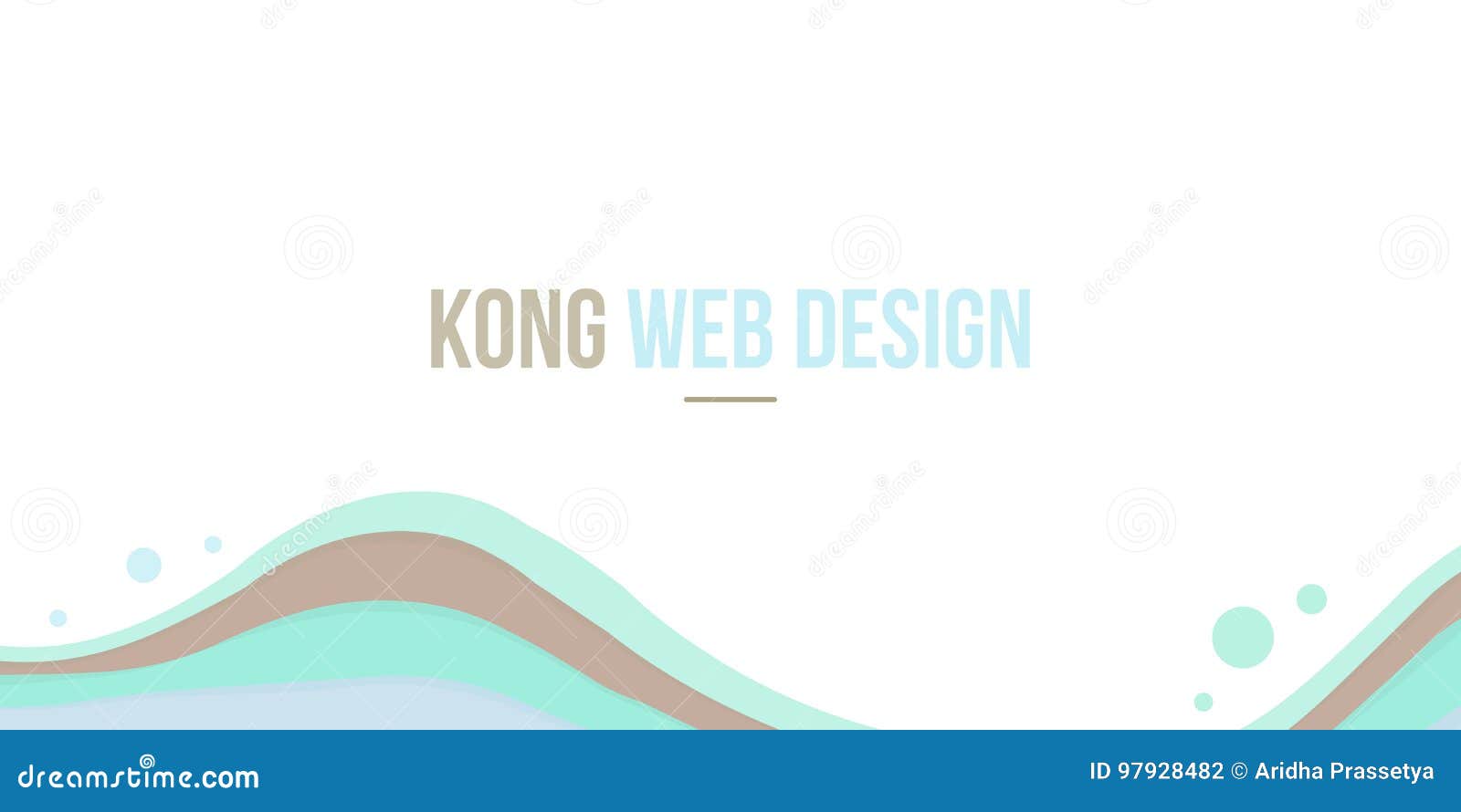 Abstract Background Header Website Design Wave Stock Vector ...