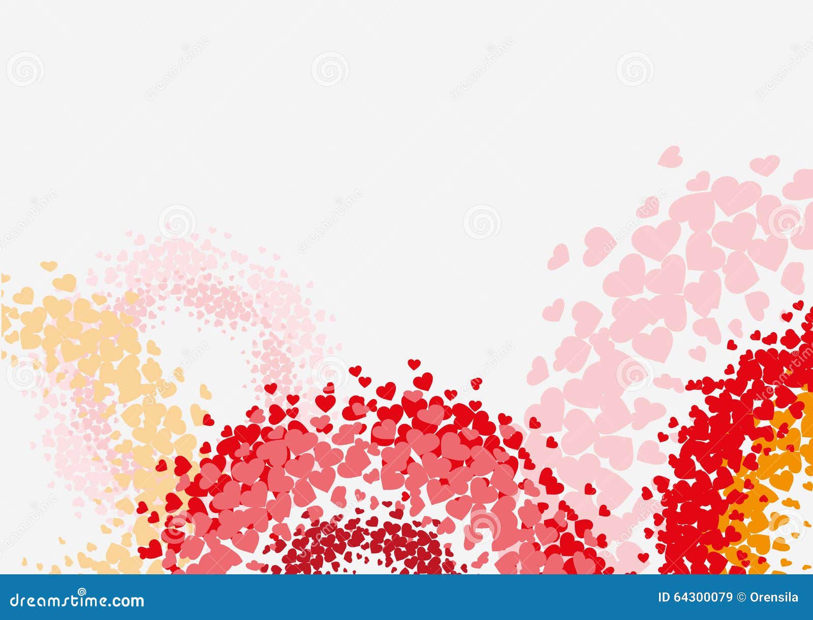 Abstract Background with Heart Shape Stock Vector - Illustration of ...