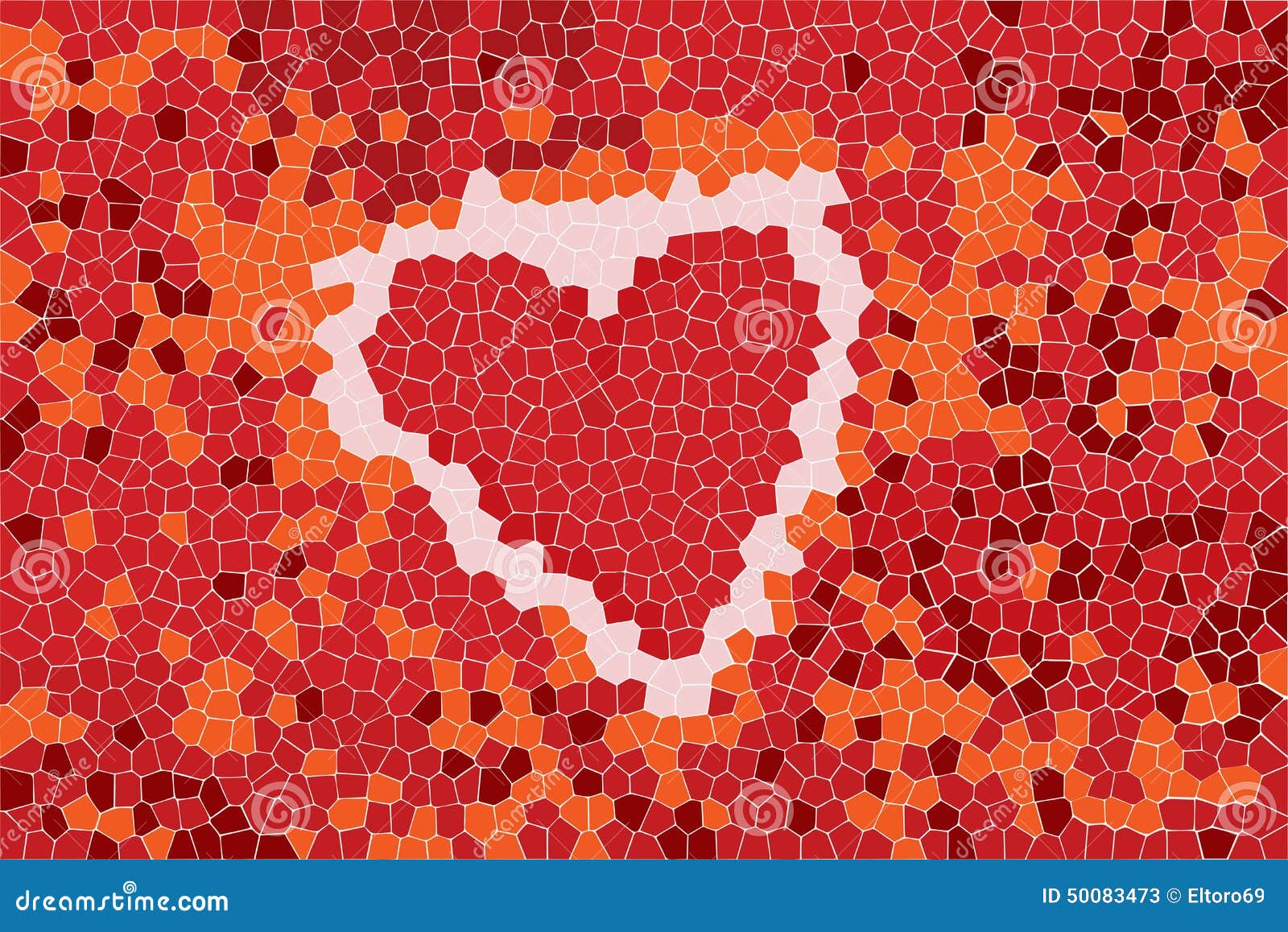 Abstract Background with Hearth Sign Stock Vector - Illustration of ...
