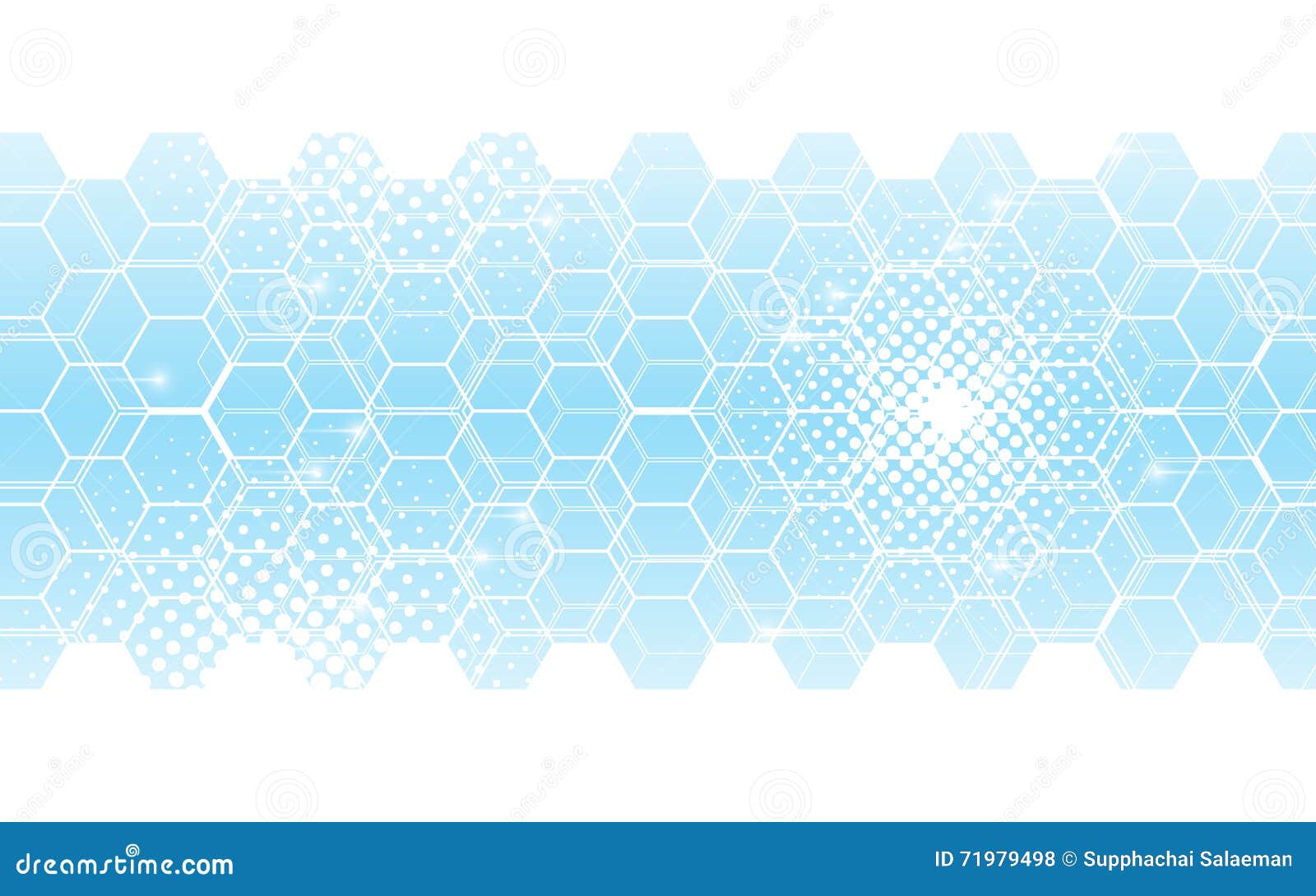 Abstract Background Hexagons Pattern Innovation Tech Concept Stock ...