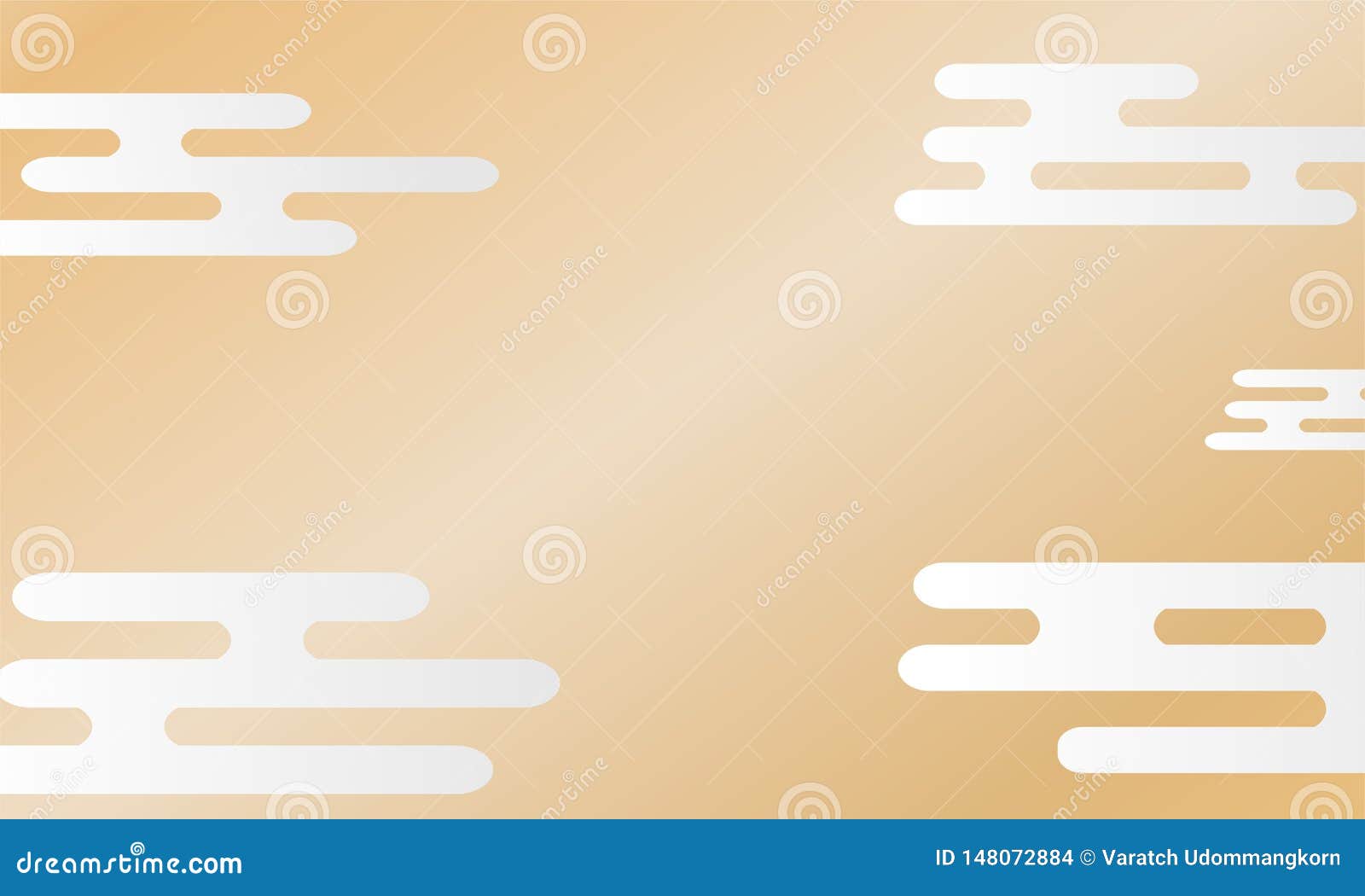 Abstract Background, Historical Traditional Pattern, Japanese Cloud on ...