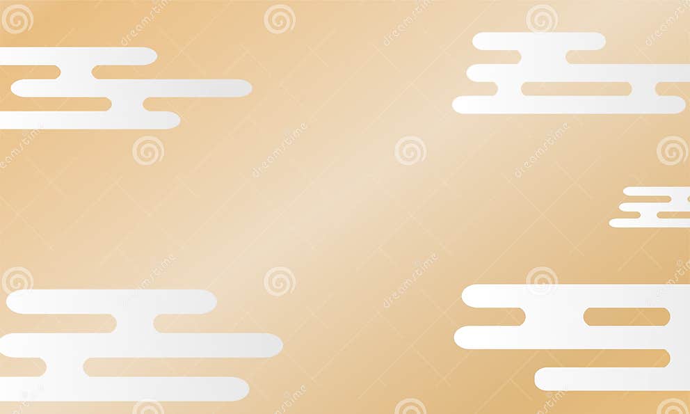Abstract Background, Historical Traditional Pattern, Japanese Cloud on ...
