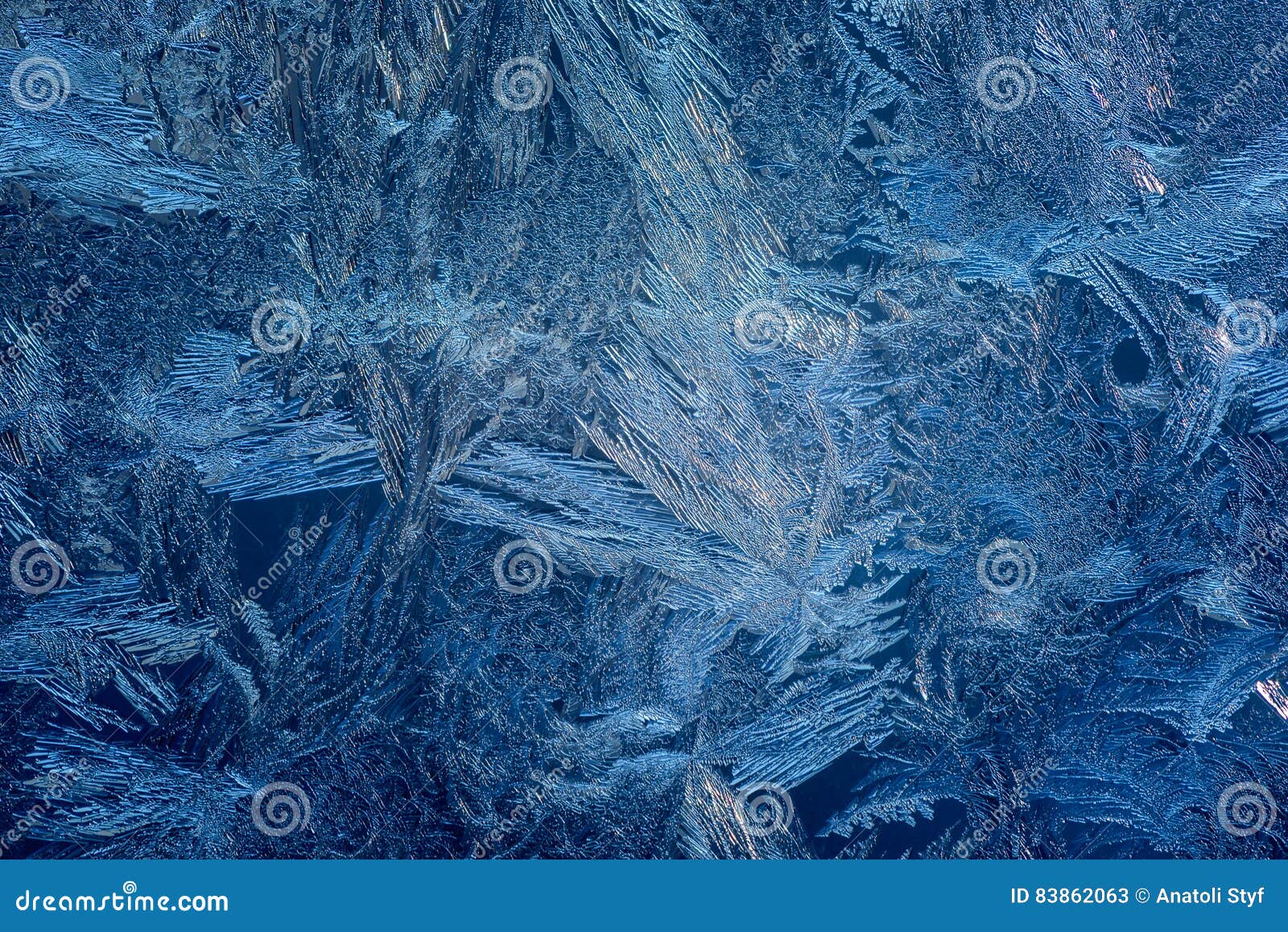 Abstract Background Hoarfrost Stock Image - Image of icicle, freezing ...