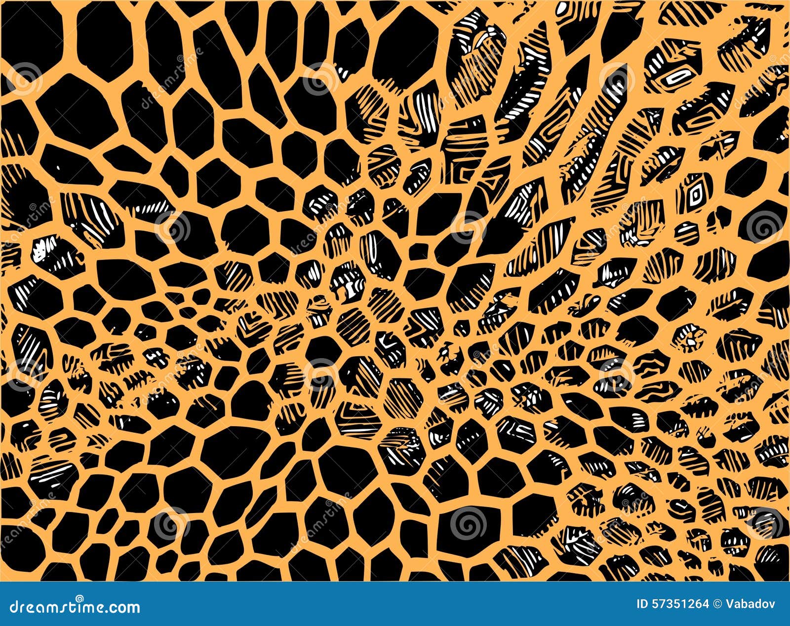 Abstract Background with Honeycombs Stock Illustration - Illustration ...