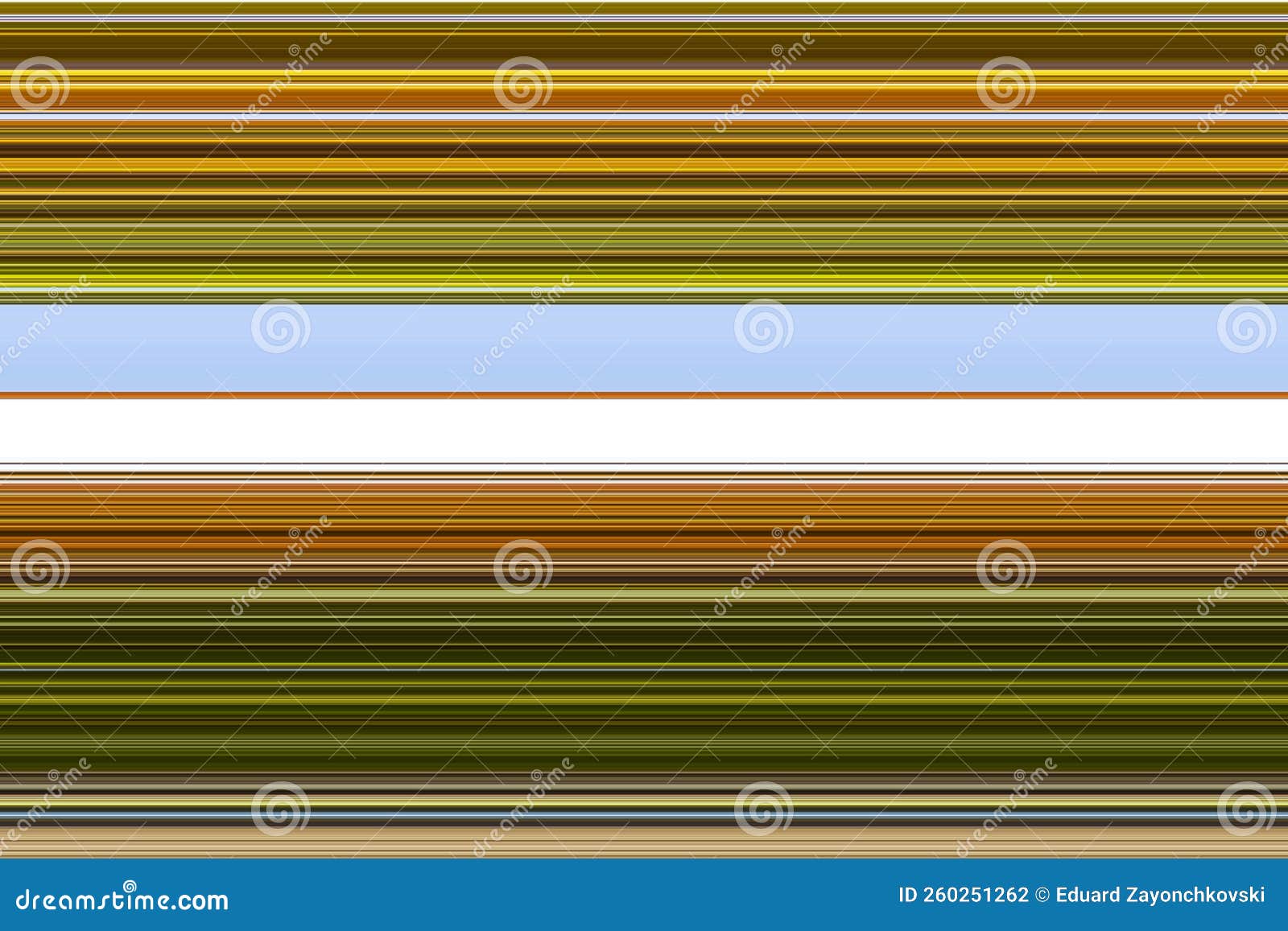 Horizontal Multicolor Light Rays On A Black Background. Long Exposure ...