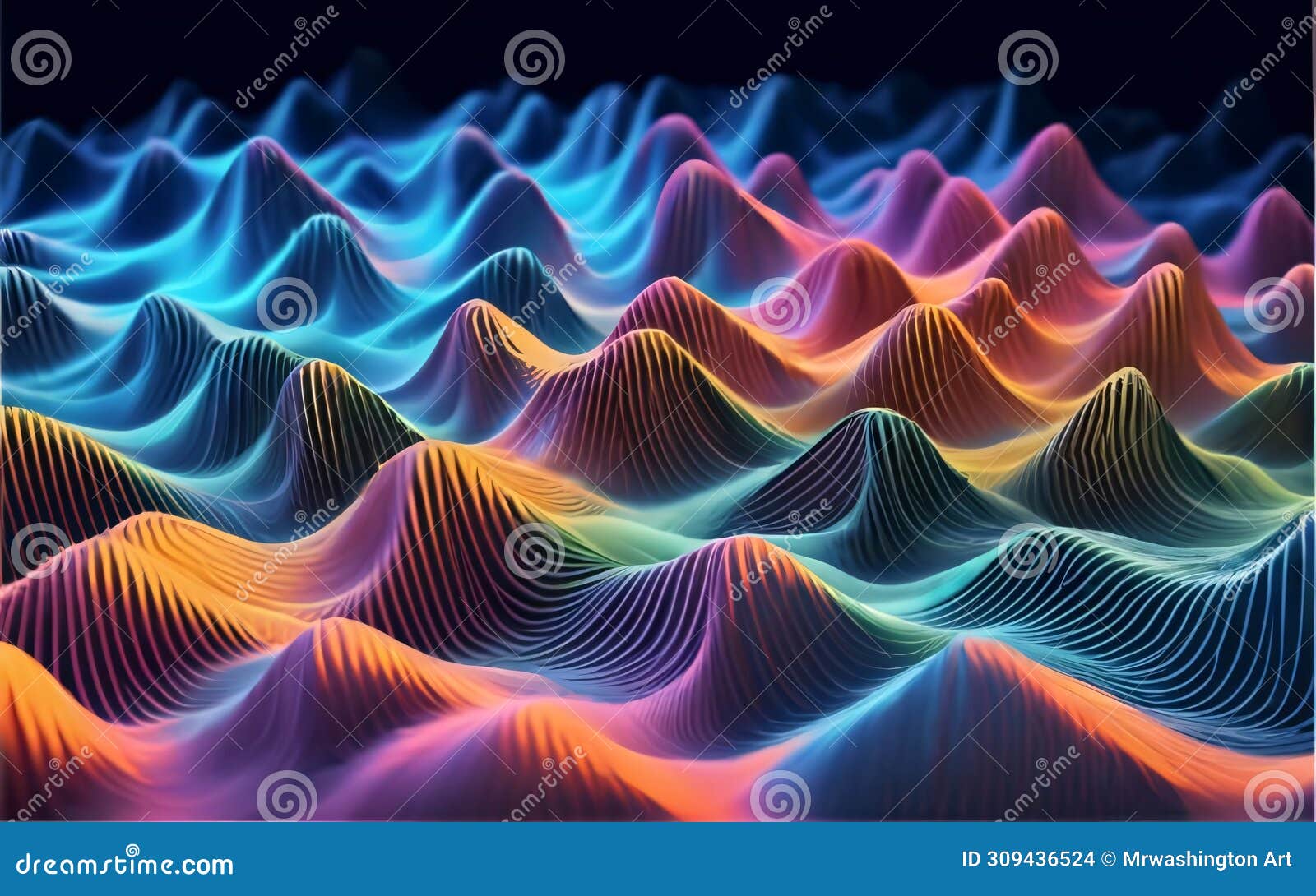 Abstract Background with Fantastic Elements, Nice Screensaver or ...