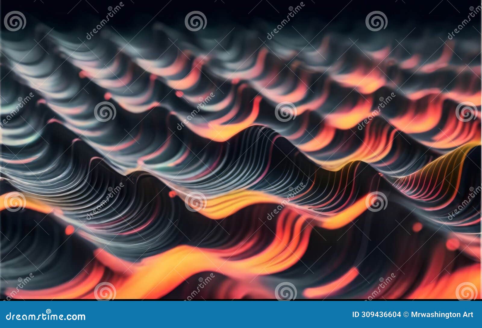 Abstract Background with Fantastic Elements, Nice Screensaver or ...