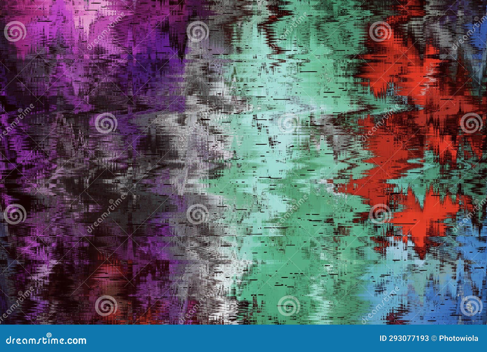 Abstract Background in Ikat Technique. for Use on Materials and Graphics Stock Illustration ...