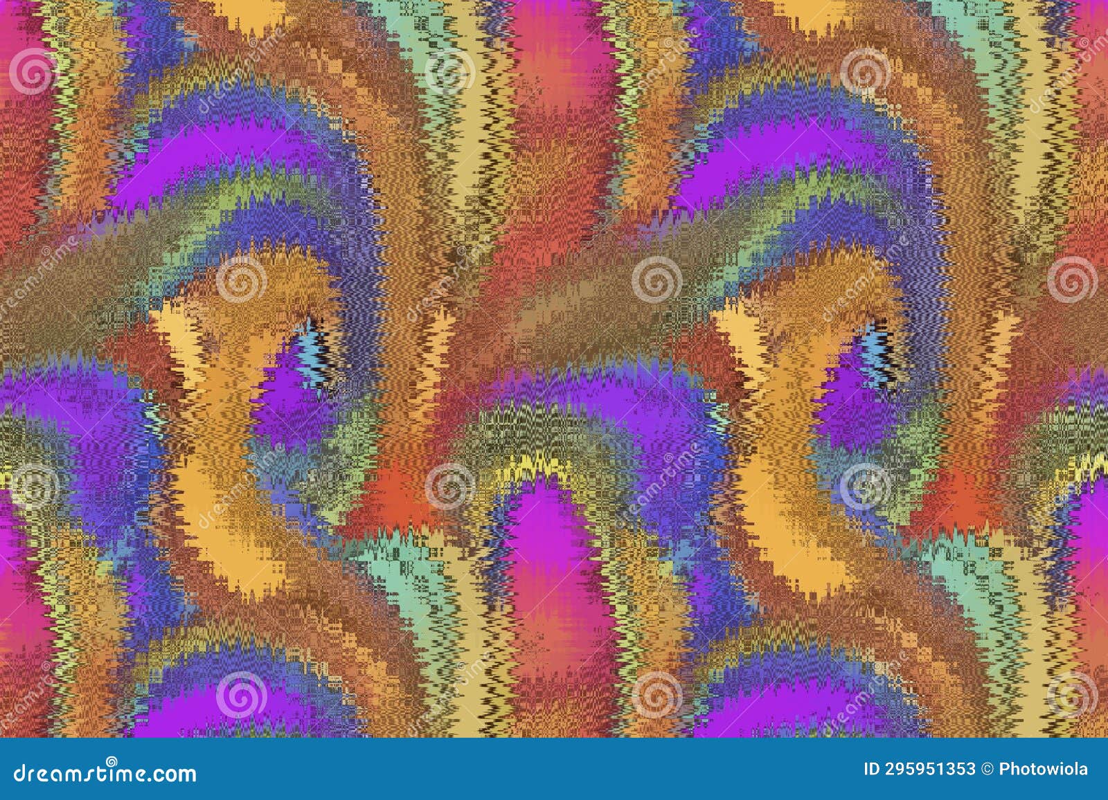Abstract Background in Ikat Technique. for Use on Materials and Graphics Stock Illustration ...