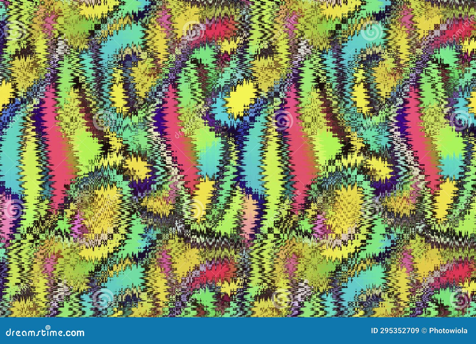 Abstract Background in Ikat Technique. for Use on Materials and Graphics Stock Illustration ...