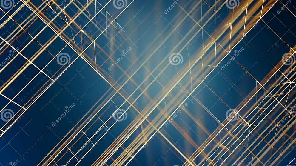 Abstract Background Illustrating Finance. Grid of Intersecting Lines ...