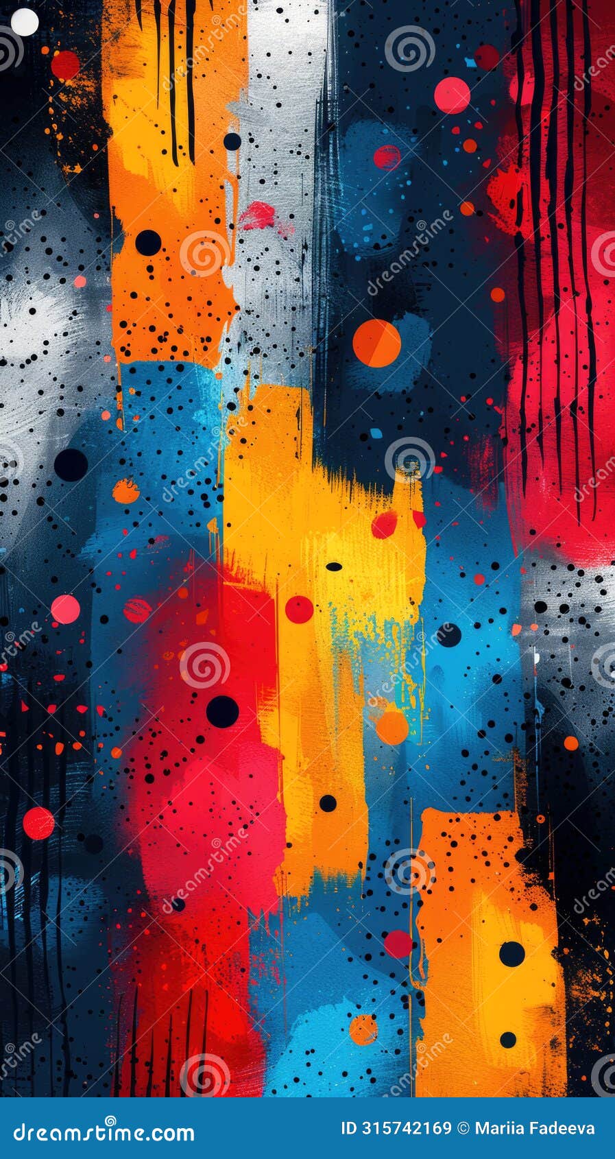 An Abstract Background Illustration of Maximalism in the Cluttercore ...