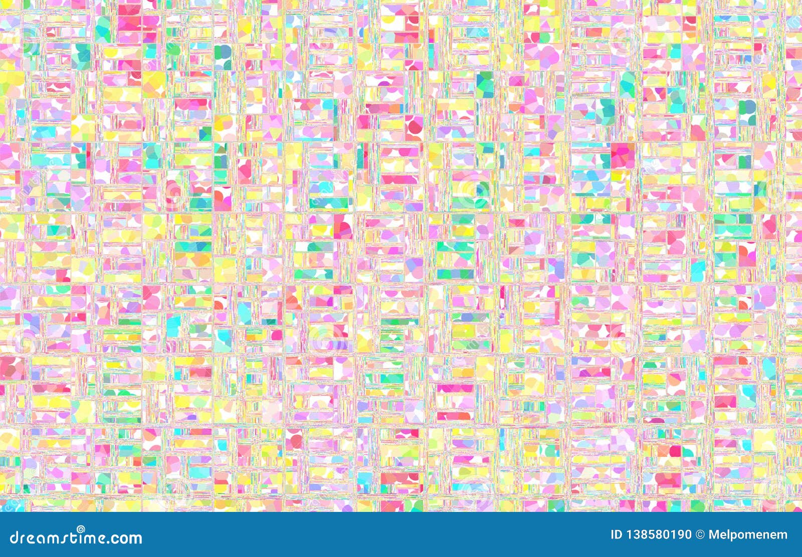 Abstract Background Illustration with Repeated Boxes Pattern Stock ...