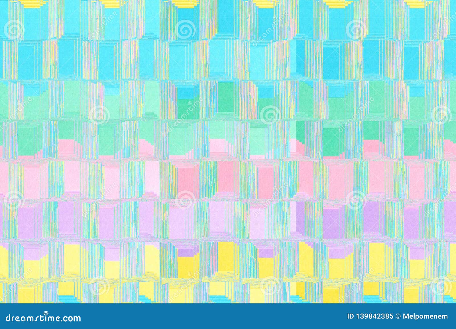 Abstract Background Illustration with Repeated Boxes Pattern Stock ...