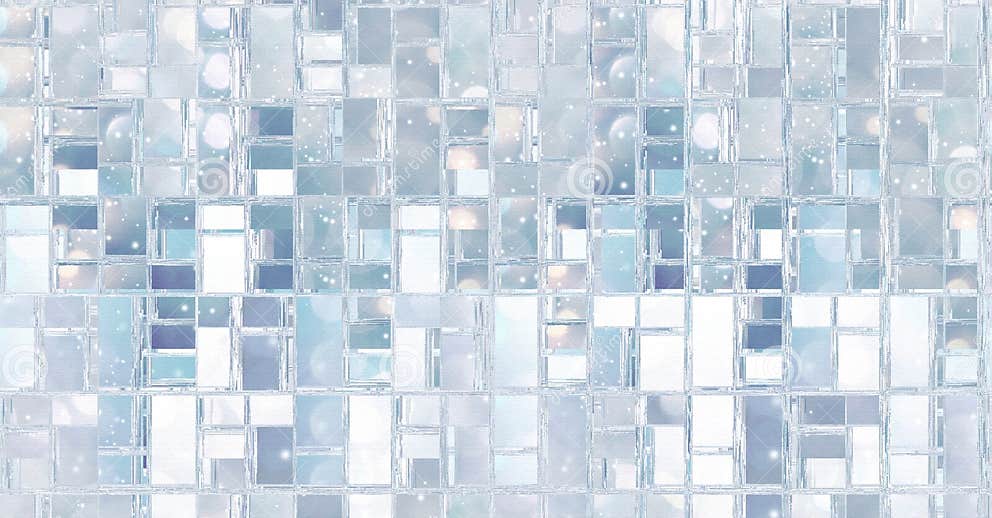 Abstract Background Illustration with Repeated Boxes Pattern Stock ...