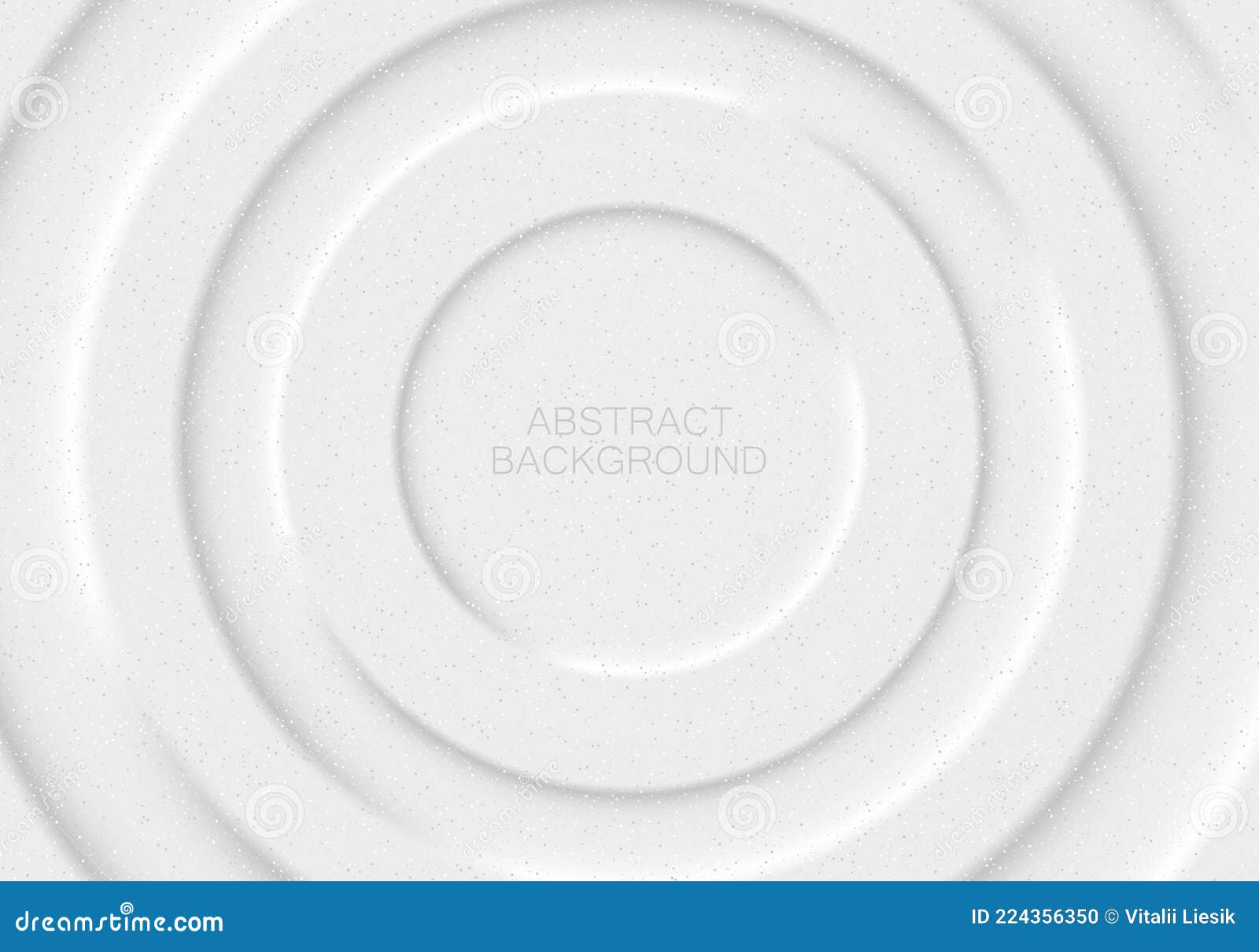 Abstract Background Illustration in White Neomorphism Style. Minimal ...