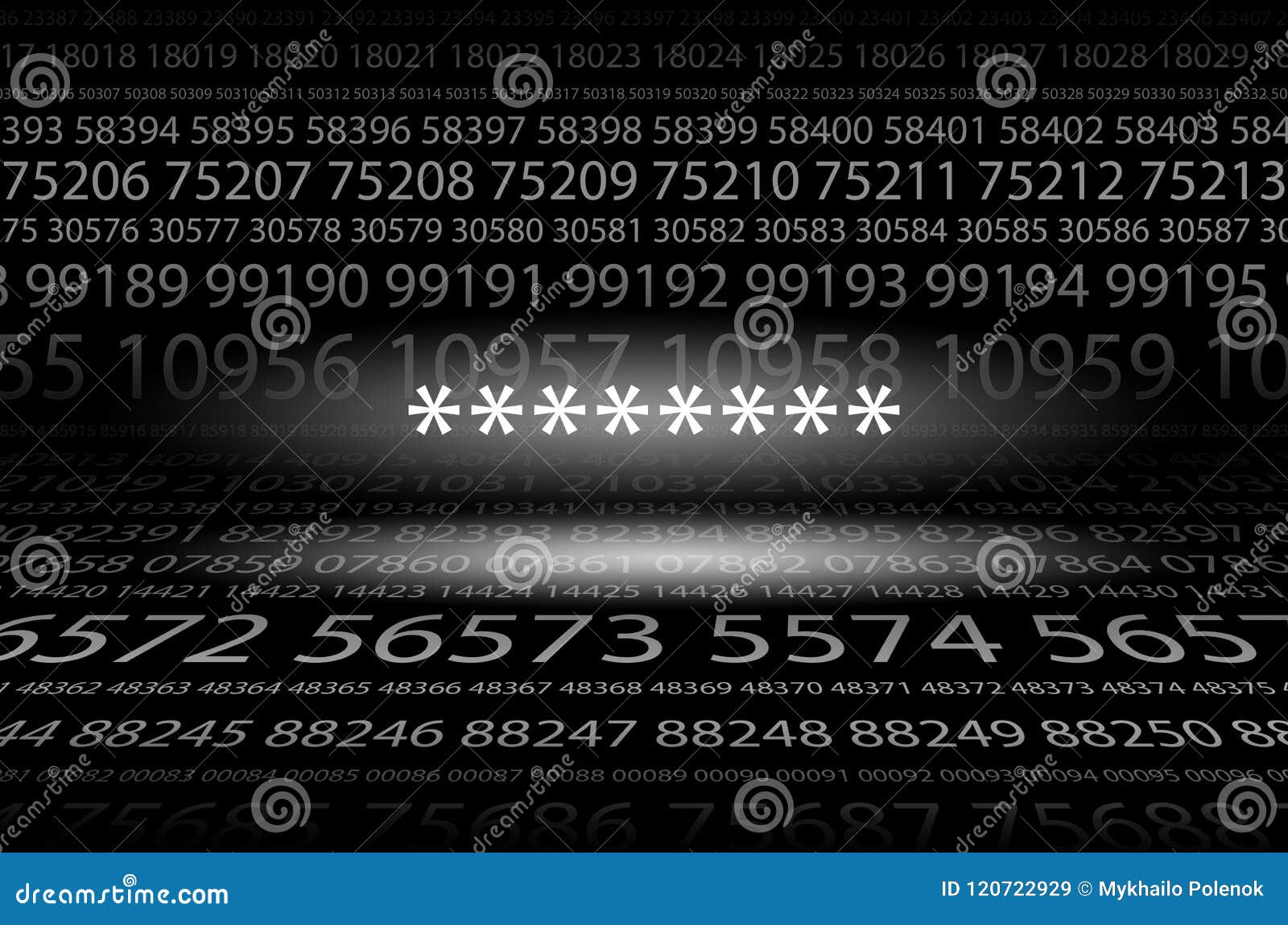 Password stock illustration. Illustration of problems - 120722929
