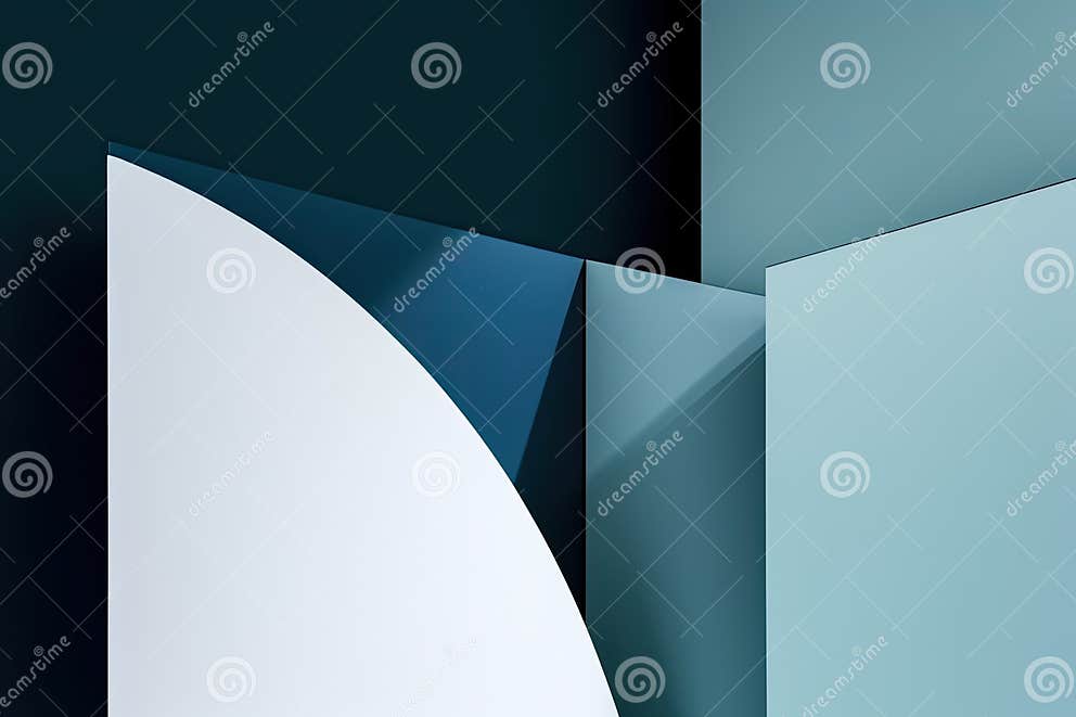 Abstract Background Image with a Minimalist Approach, Using Simple Shapes and a Monochromatic ...