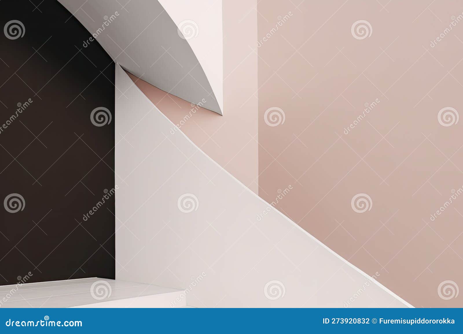 Abstract Background Image with a Minimalist Approach, Using Simple Shapes and a Monochromatic ...