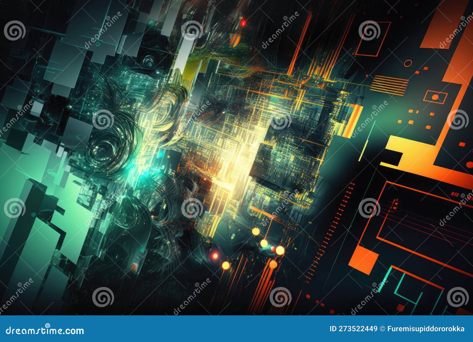 An Abstract Background Image that Represents the Complexity of the ...