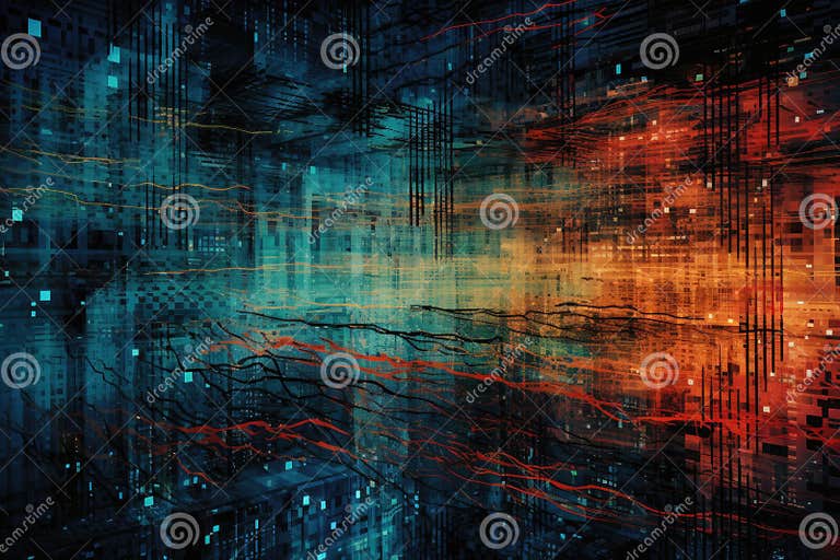 An Abstract Background Image that Represents the Complexity of the ...