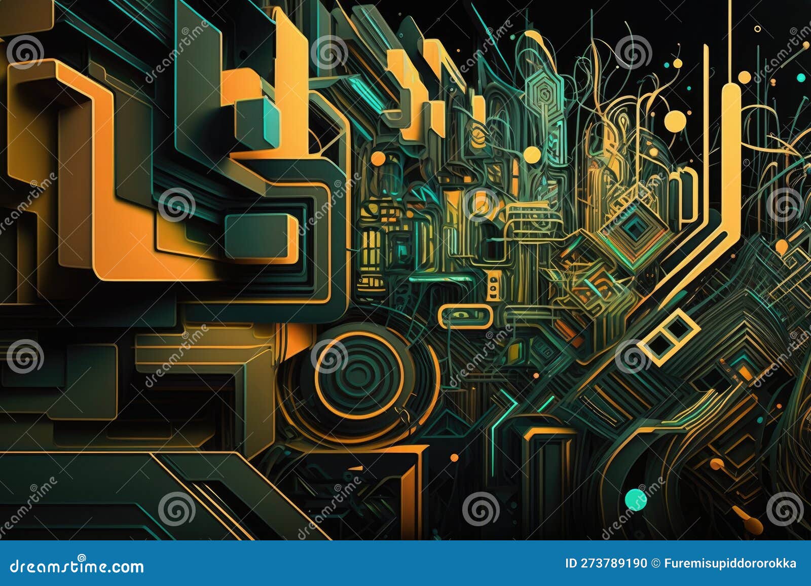 An Abstract Background Image that Represents the Complexity of the ...