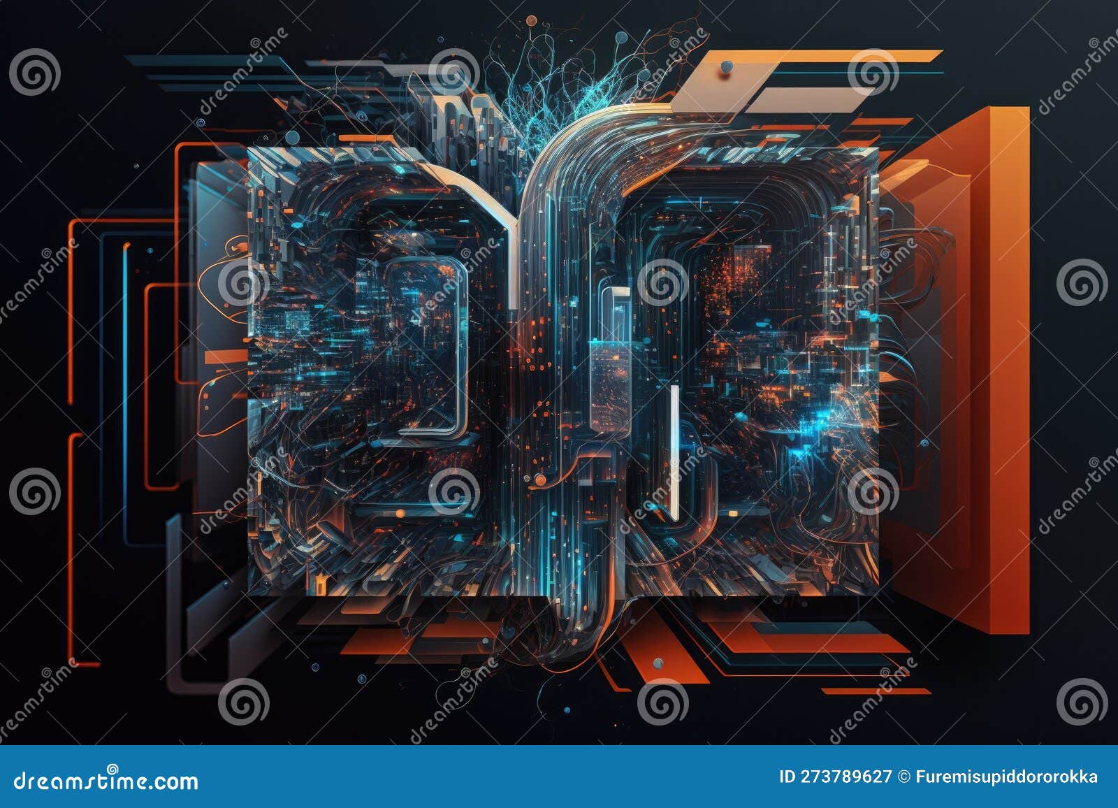 An Abstract Background Image that Represents the Complexity of the ...