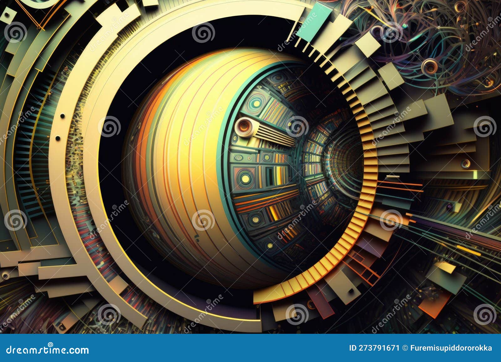 An Abstract Background Image that Represents the Complexity of the ...