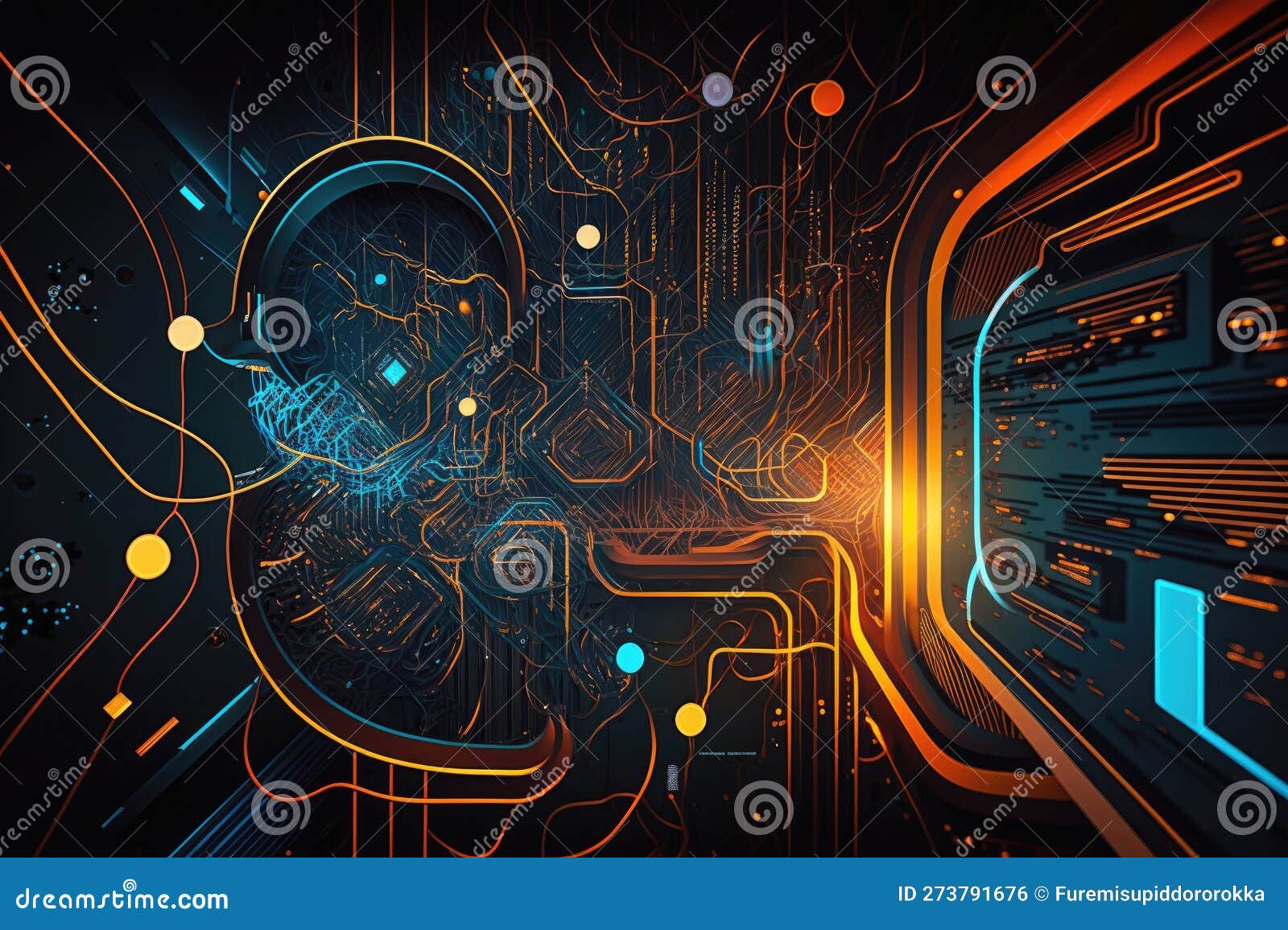 An Abstract Background Image that Represents the Complexity of the ...