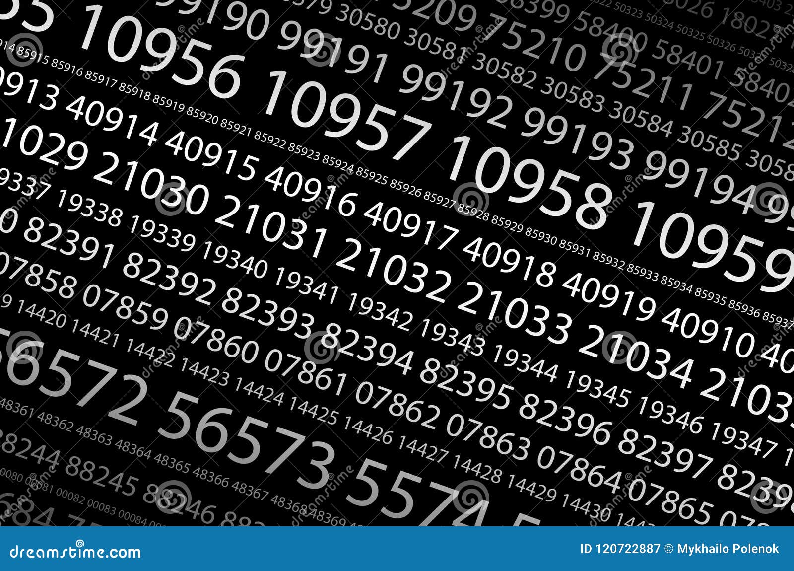 Green binary code stock illustration. Illustration of computation ...
