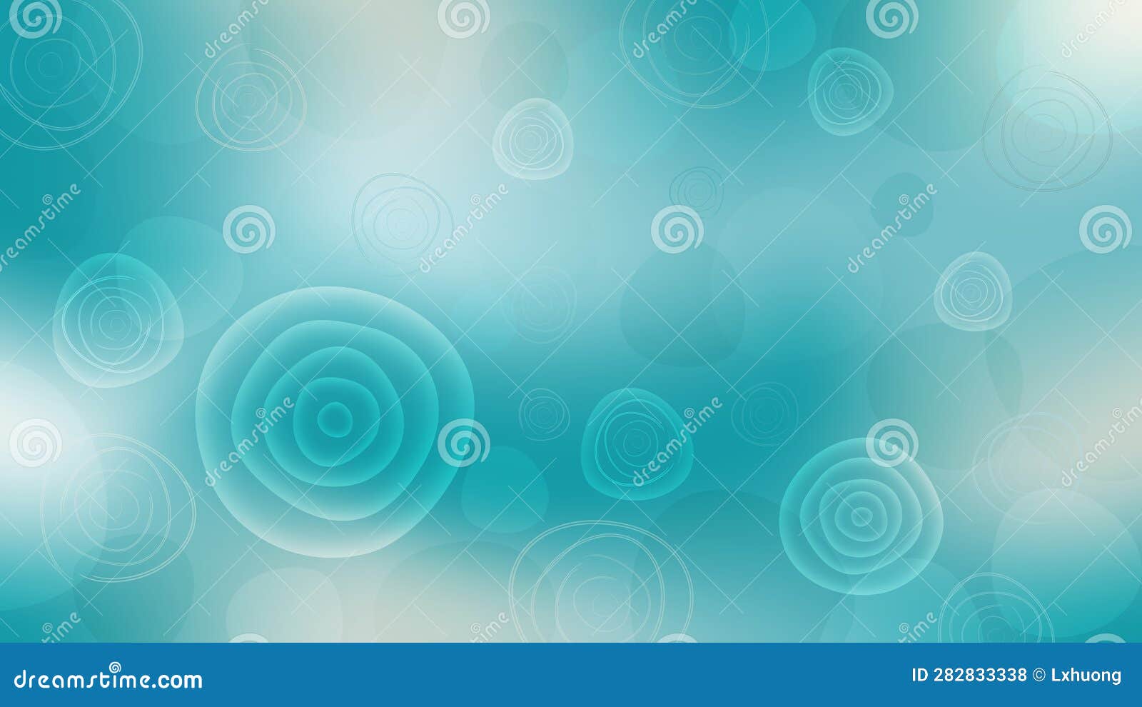 Abstract Background Image in Teal Color Scheme Stock Illustration ...