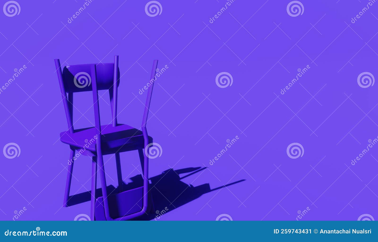 Abstract Background Image Using Blue Mood Purple on Purple Chair Stock ...
