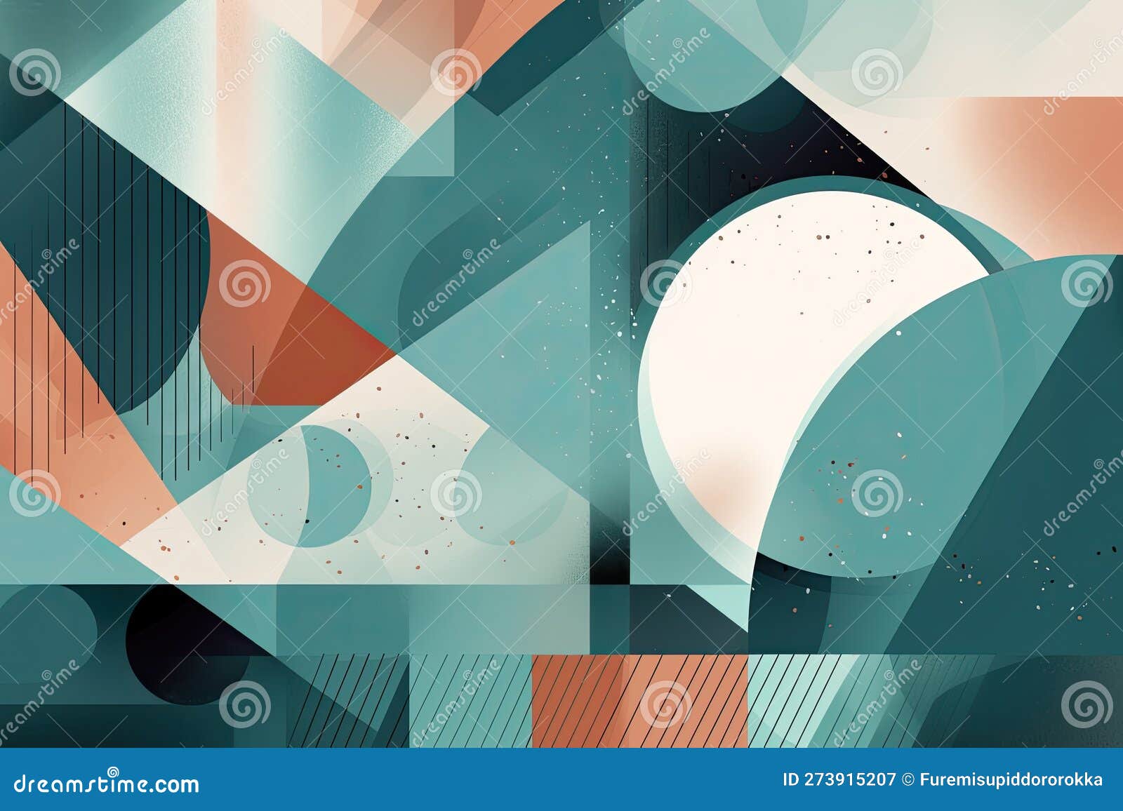 Abstract Background Image Using a Combination of Geometric and Organic ...