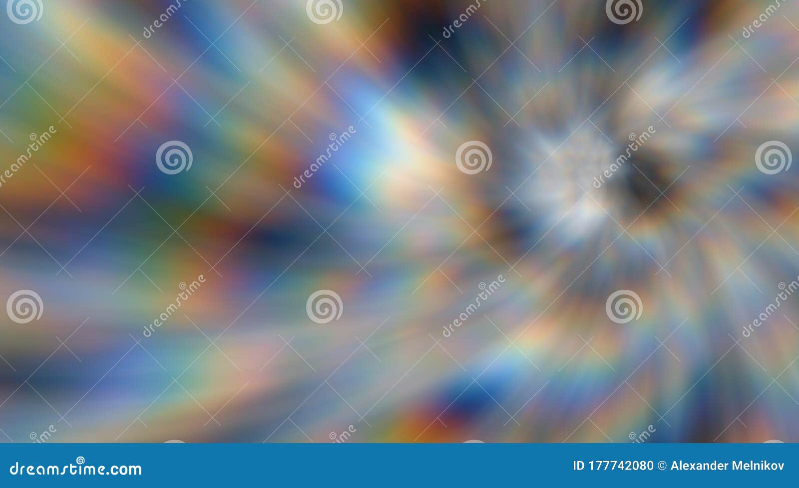 Diffraction Of Light From The LED Lamp On The Grating Royalty-Free ...