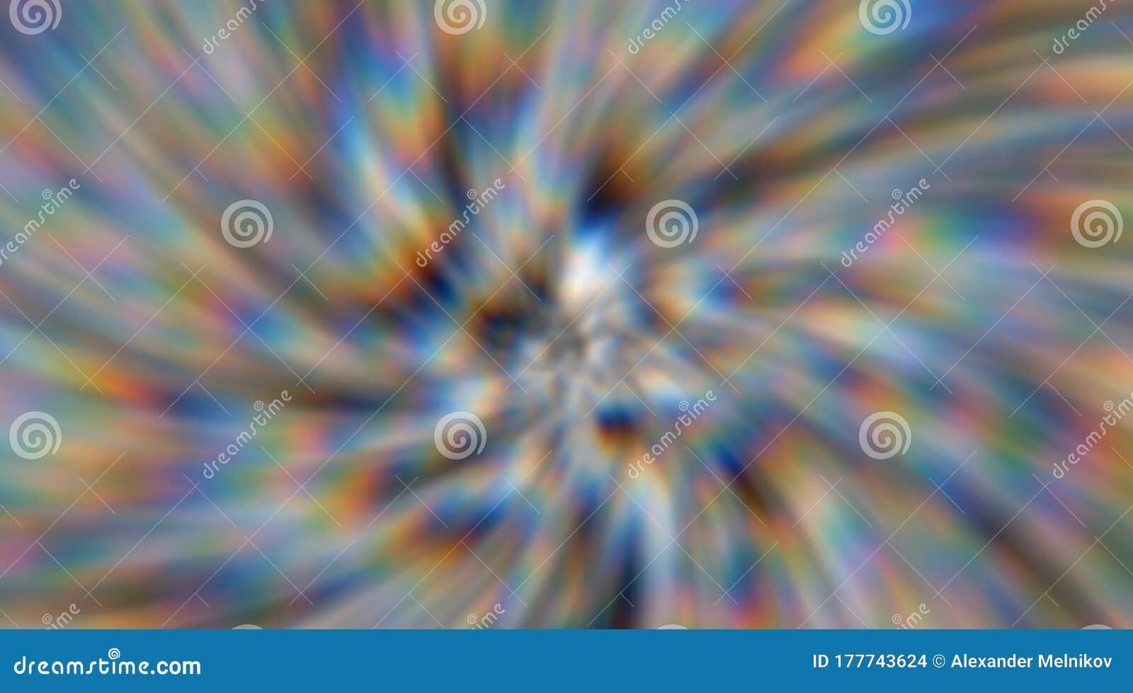 Diffraction Of Light From The LED Lamp On The Grating Royalty-Free ...