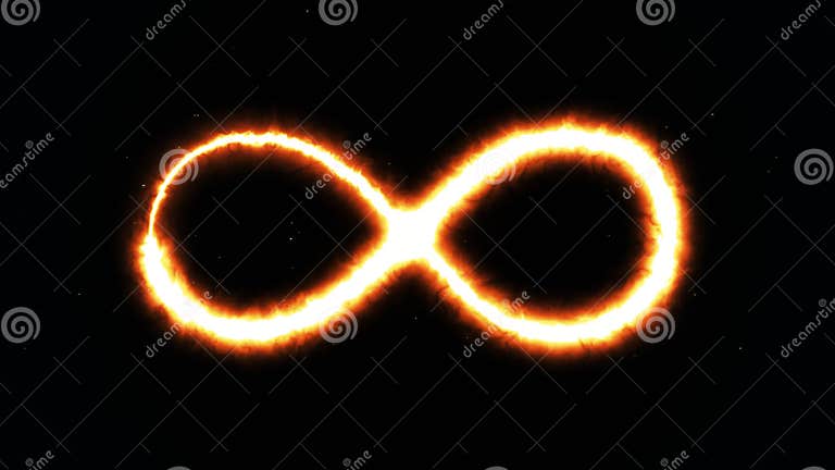 Abstract Background with Infinity Sign. Digital Background Stock ...