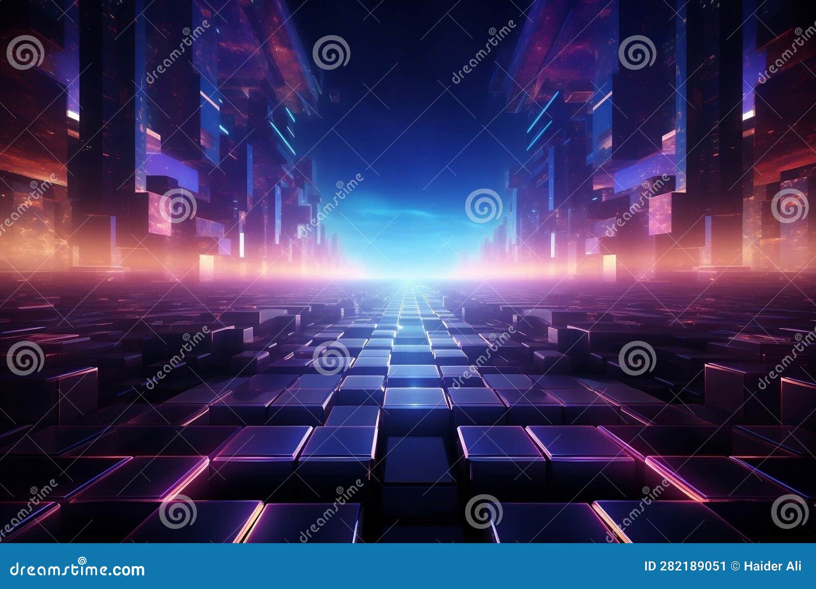 Metaverse Dimension Background, Data, Networks, Cybersecurity. Virtual ...