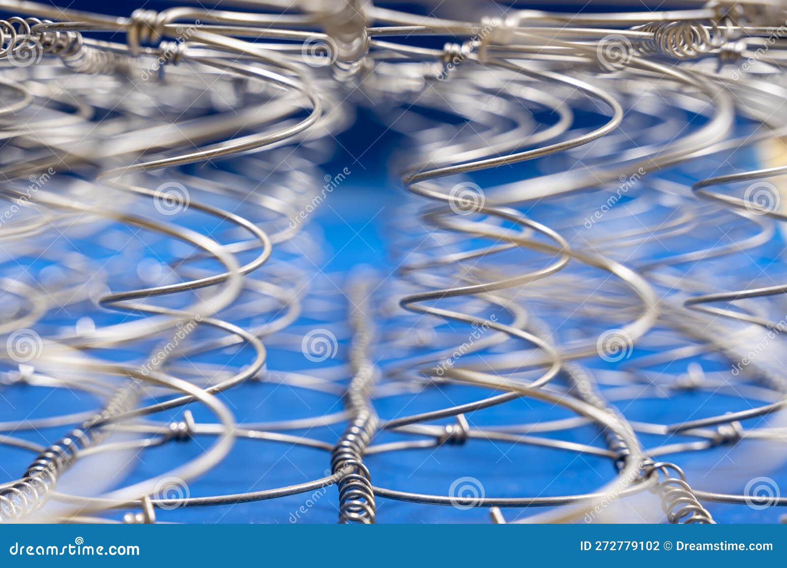 Abstract Background the Internal Structure of a Spring Mattress Stock ...