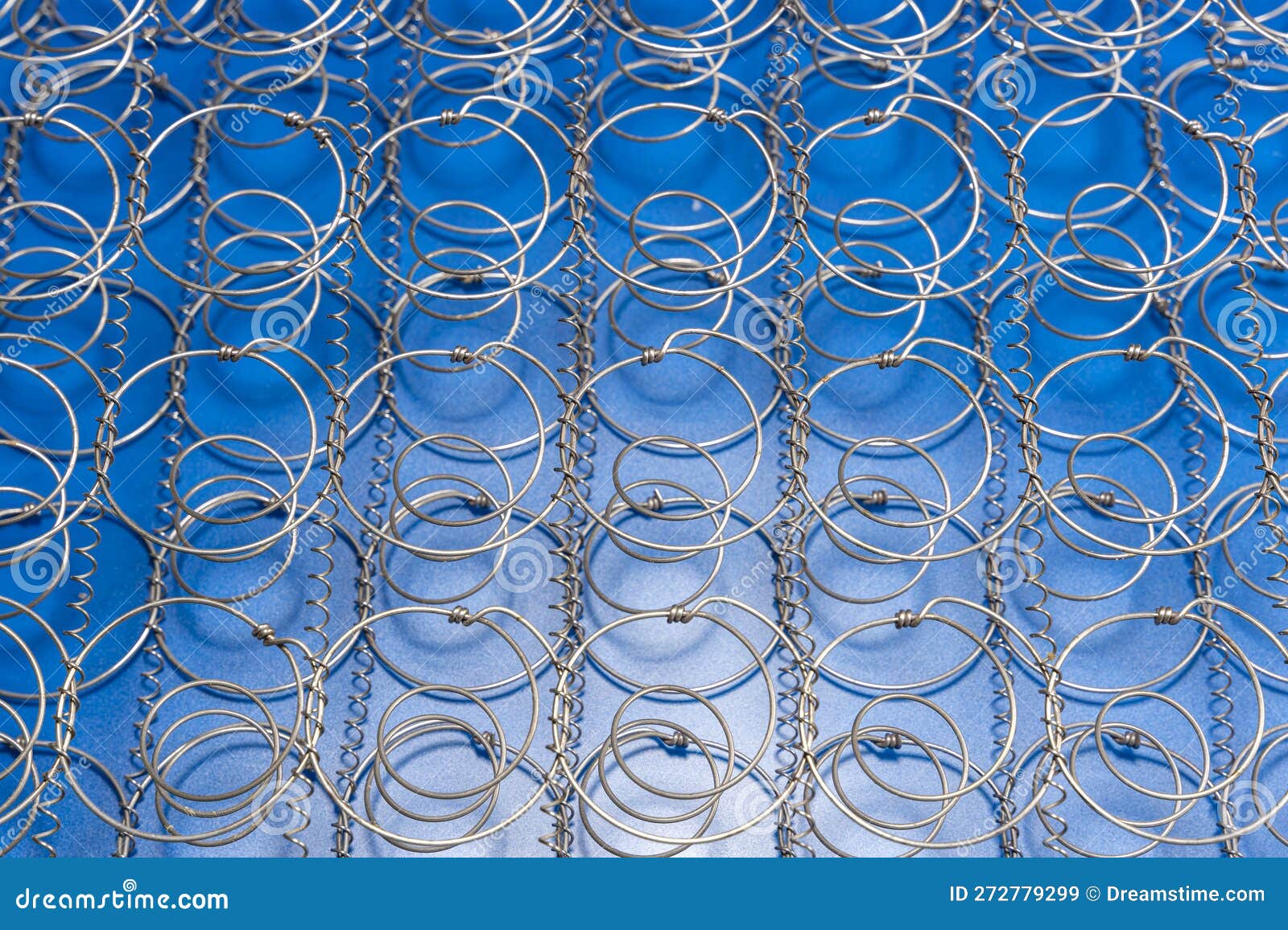 Abstract Background the Internal Structure of a Spring Mattress Stock ...