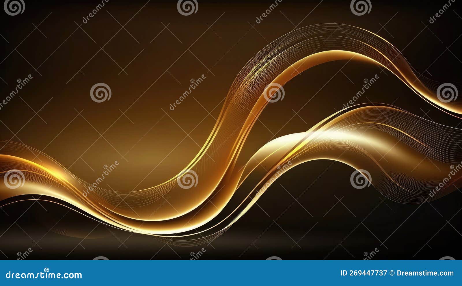 Abstract Background. Intersection of Gold and Black Metal Lines Stock ...