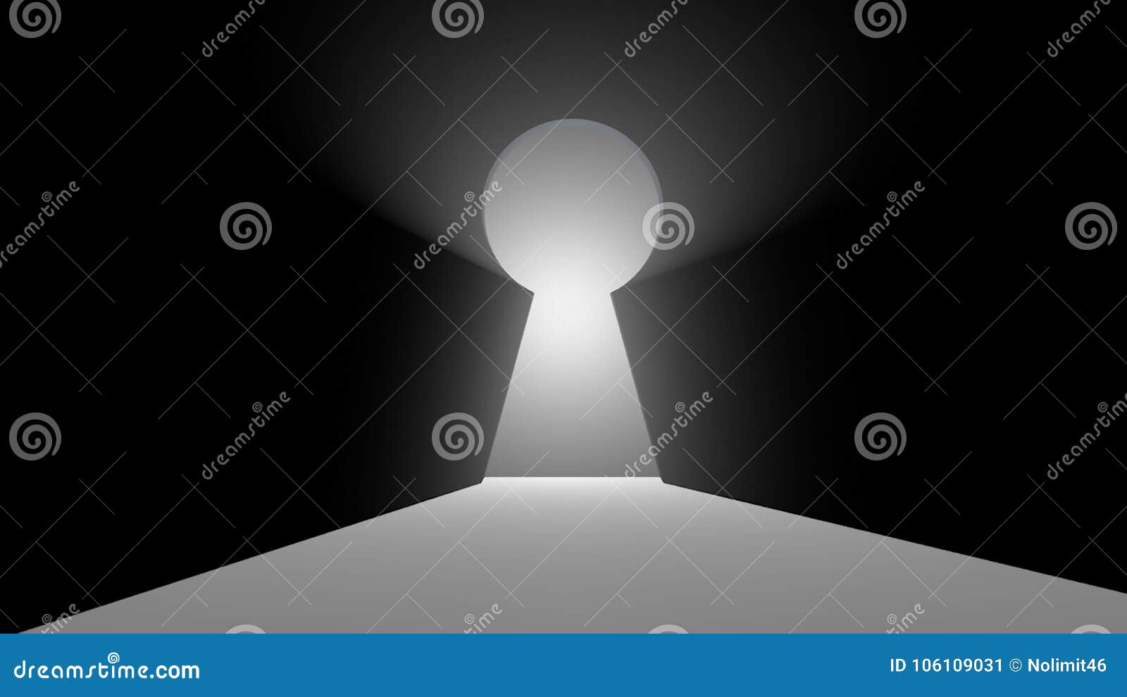 Abstract Background with Keyhole Stock Illustration - Illustration of ...