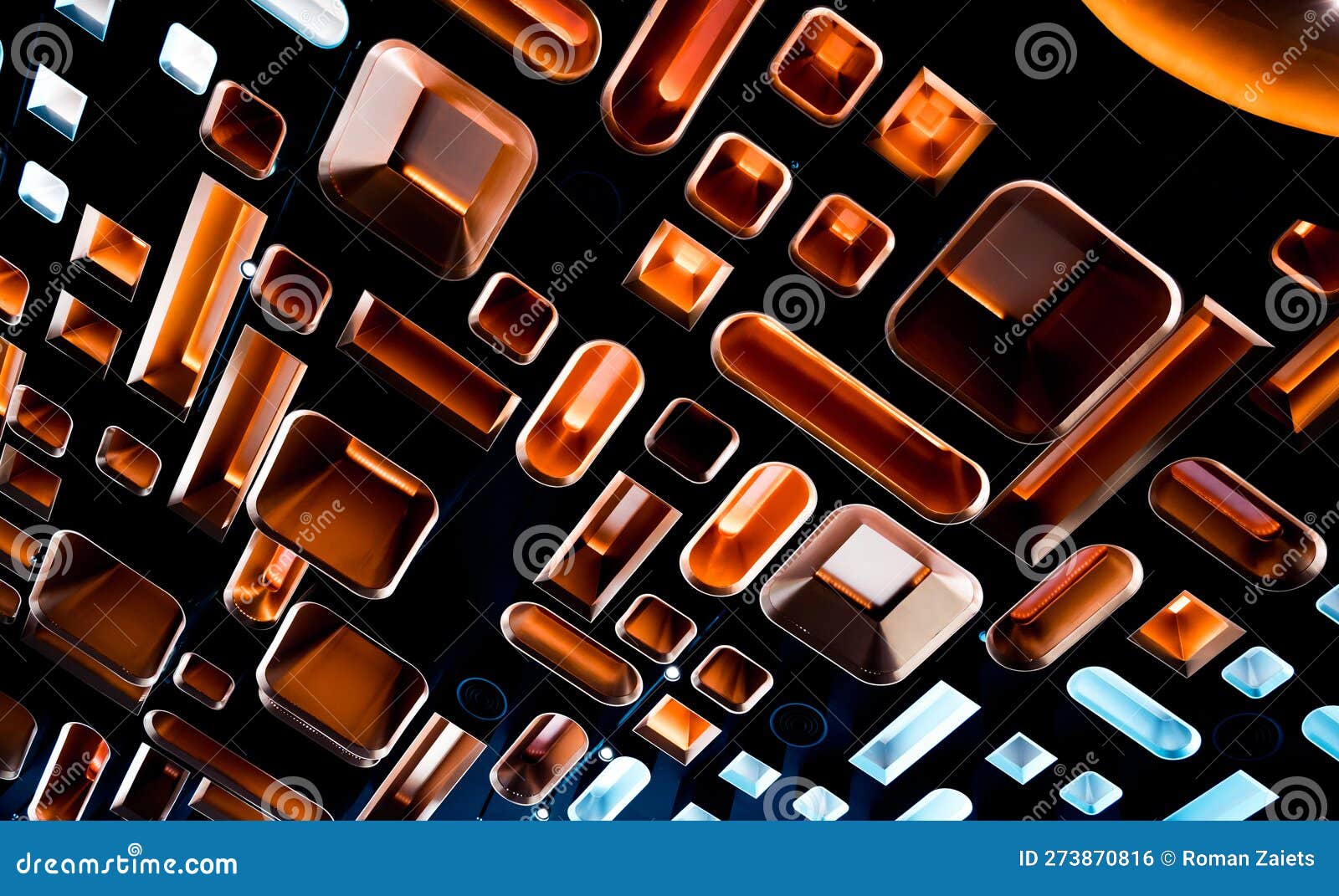 Abstract Background with Lamp Lights and Shadow Stock Photo - Image of ...