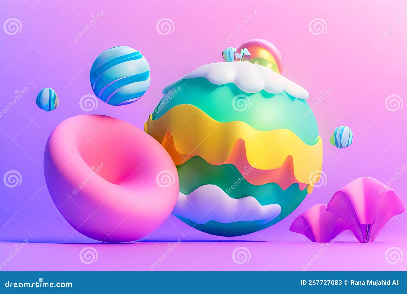 Fluted Style Wallpaper Background Stock Photography | CartoonDealer.com ...