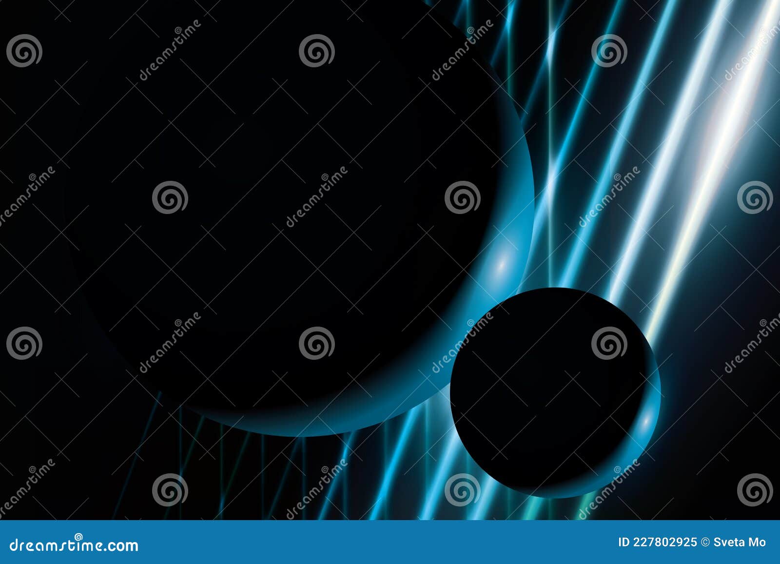 Abstract Background with Laser Beams and Free Space for Sign. Concept ...