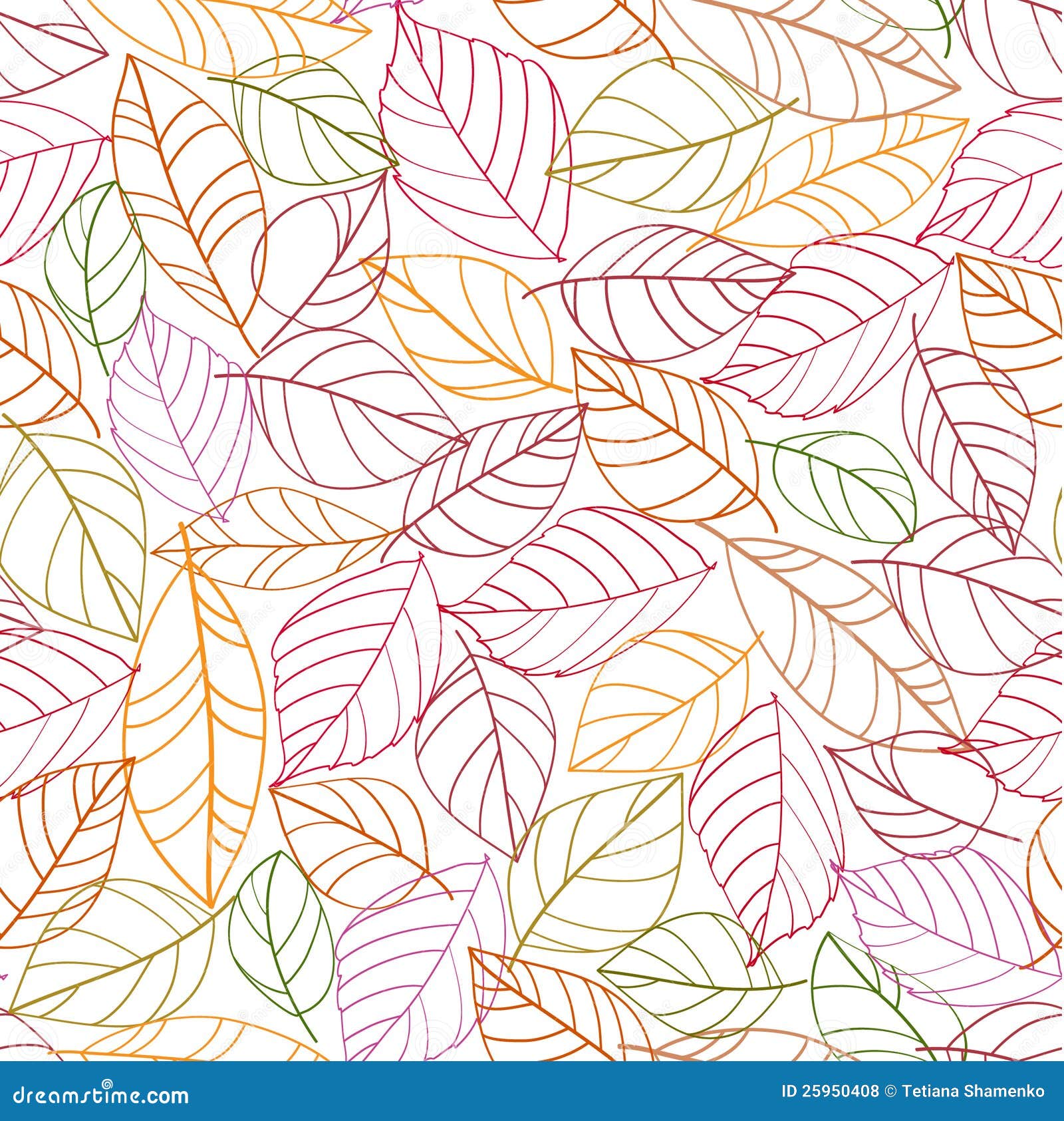 Abstract Background with Leaflets Stock Vector - Illustration of frame ...